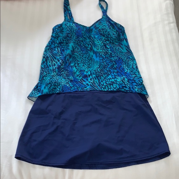Denim&Co | Swim | Brand New Tankini Swimsuit Set | Poshmark